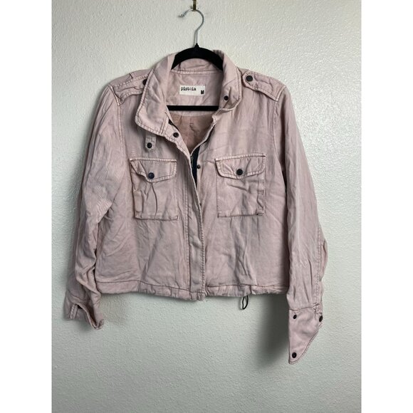 pistola | Jackets & Coats | Pistola Women Pastel Pink Cargo Utility ...